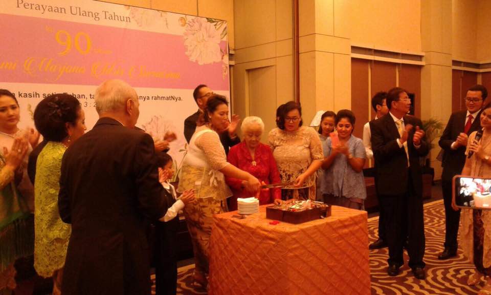 Celebrating 90th Ibu Sumarmi Maryono - Santi Rama